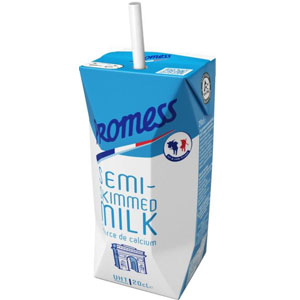 Sữa Promess Ít Béo 200ml cung cấp Canxi, Protein